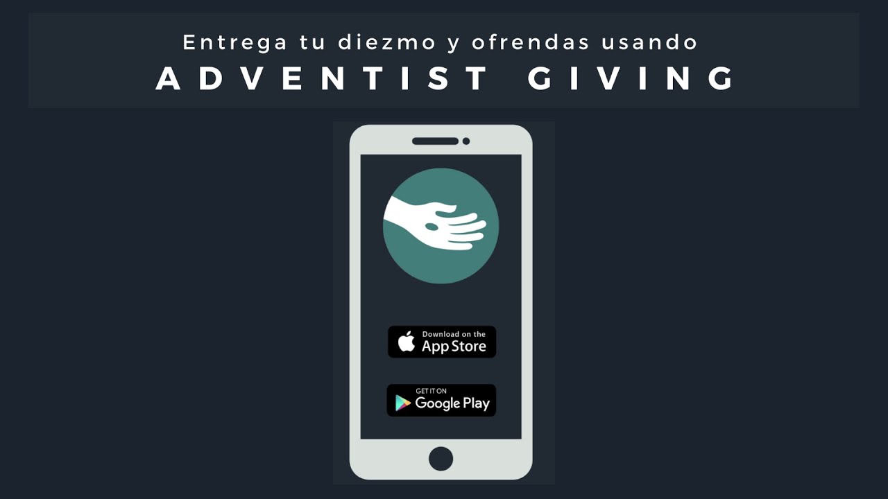 Tutorial sobre cómo usar Adventist Giving para Diezmos & Ofrendas - YouTube