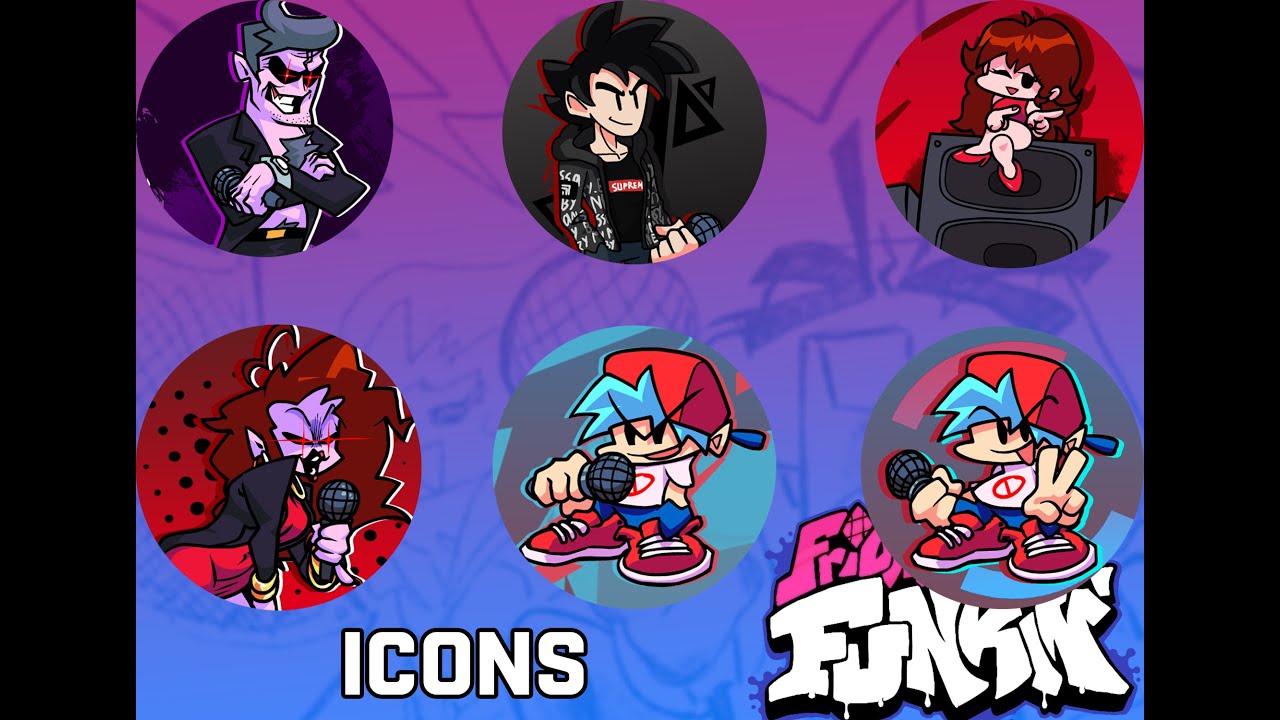 Friday Night Funkin Icons To Use as Pfp - YouTube