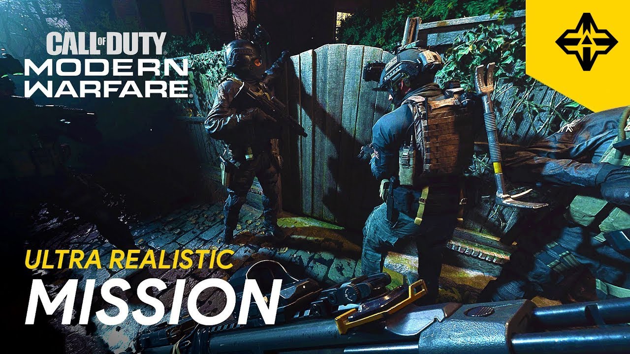 Ultra Realistic Mission of Call of Duty Modern Warfare (2019) | 2k | 60 ...