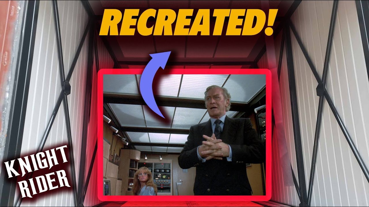 Screen Used Knight Rider Semi Gets a Drop Ceiling That's IDENTICAL to ...