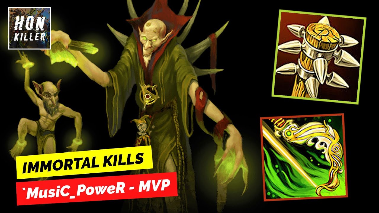 HoN Puppet Master SAVAGE MACE with WINGBOW - MVP - YouTube