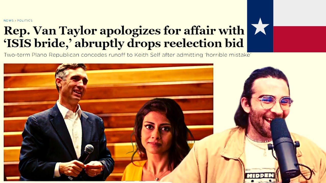 Hasanabi Reacts To Republican Van Taylor's Affair With ISIS Bride - YouTube