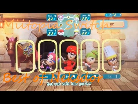 Miitopia Switch-Best of Neksdor - YouTube