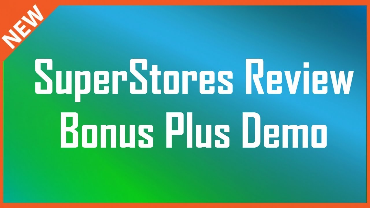 Episode 14 : SuperStores Review | Bonus + SuperStores Demo - YouTube