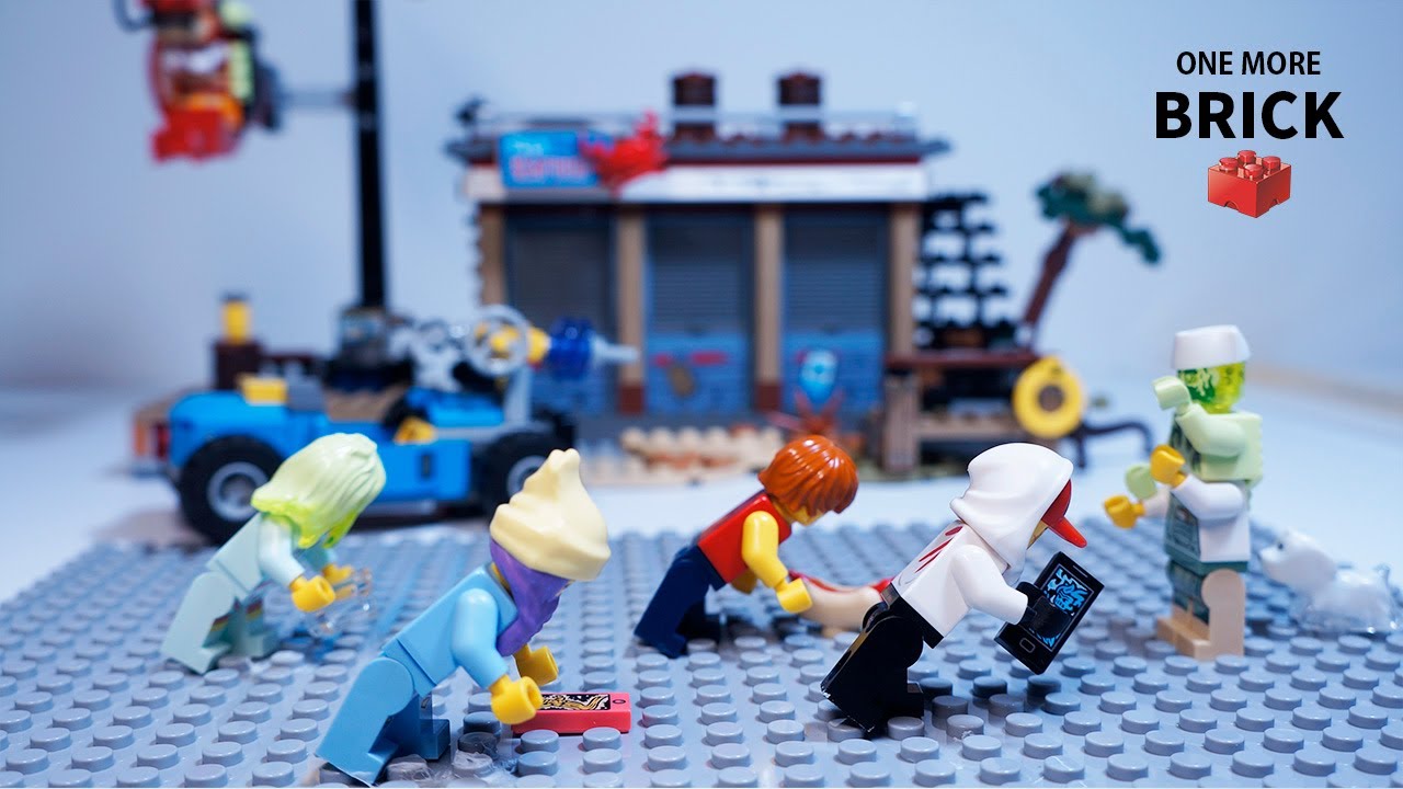 LEGO Hidden Side Shrimp Shack Attack 70422 - Lego Speed Build - YouTube