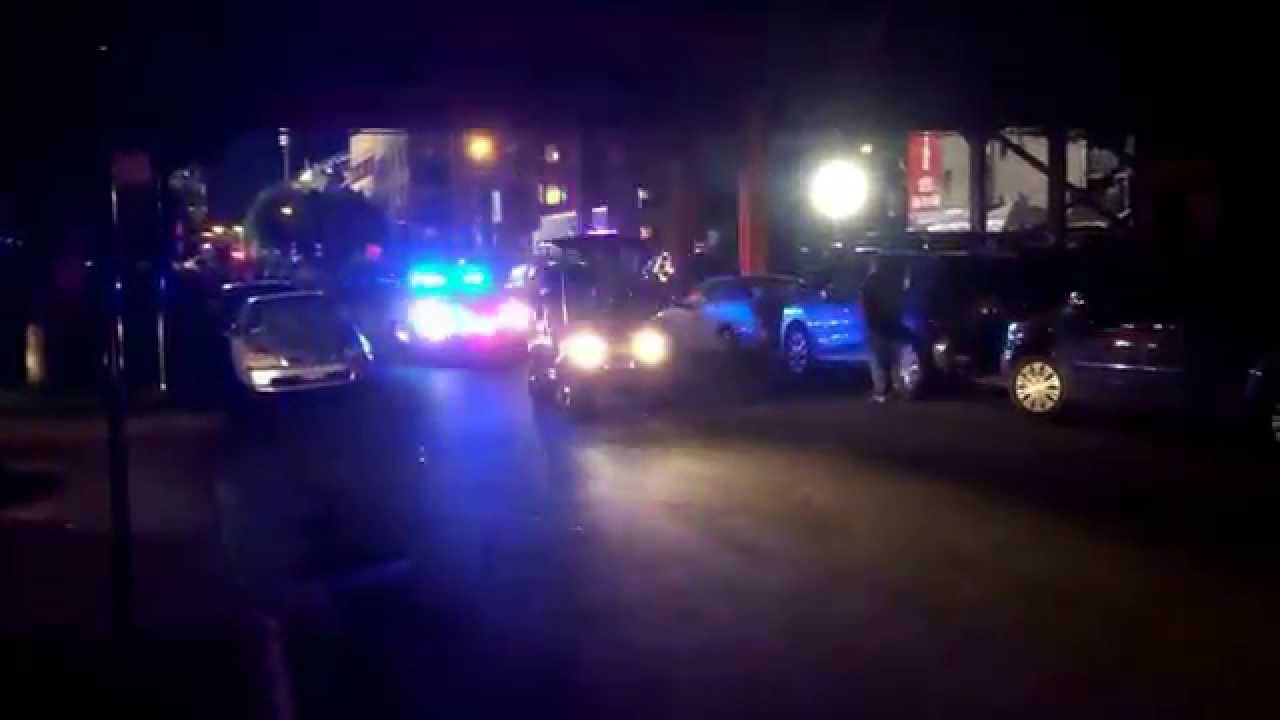 Chicago Police K9 Unit with lights and other police units with lights ...