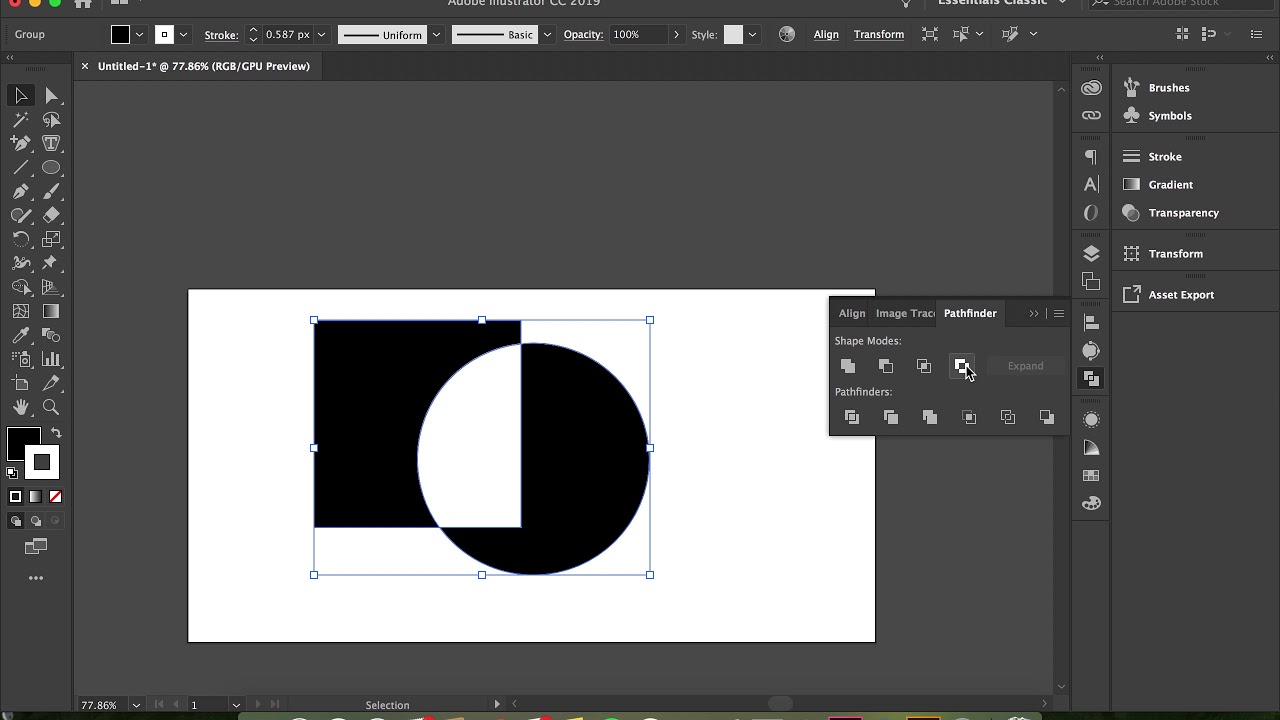 How to Create and Use Pathways in Adobe Illustrator - YouTube