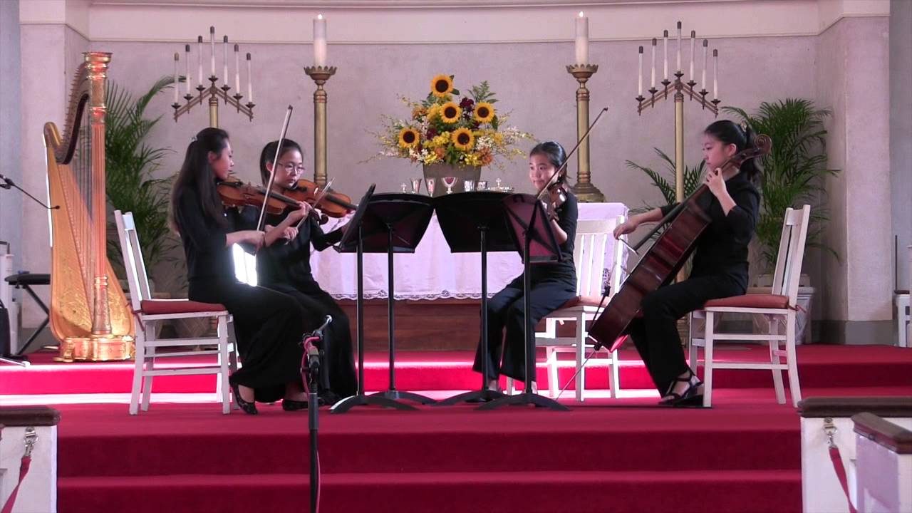 String Quartet at Central Union Church - YouTube