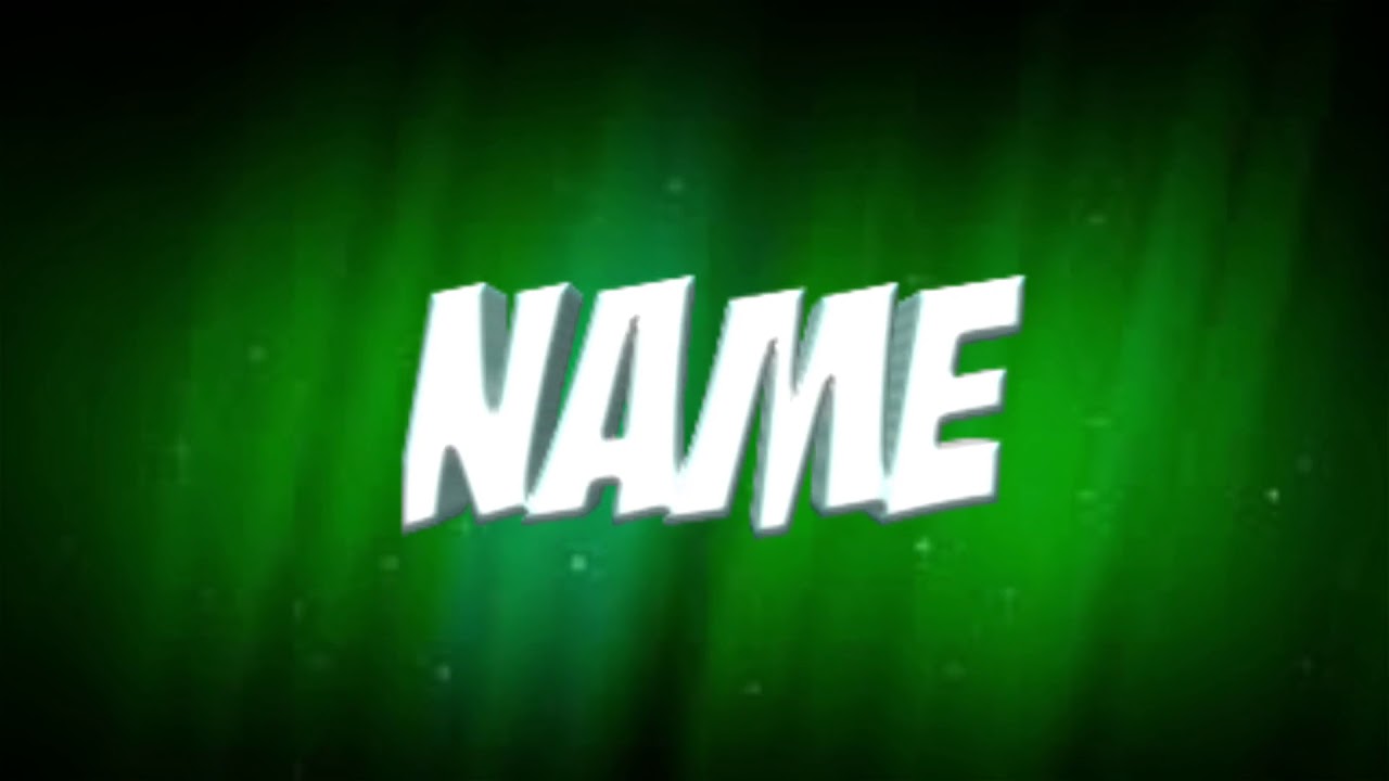 NAME:INTRO TEMPLATE. - YouTube