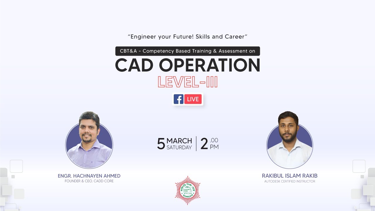 CBT & A Competency Based Training & Assessment on CAD Operation Level ...