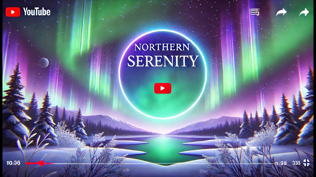 "Northern Lights Serenity: Calming Sounds of the Aurora" - YouTube