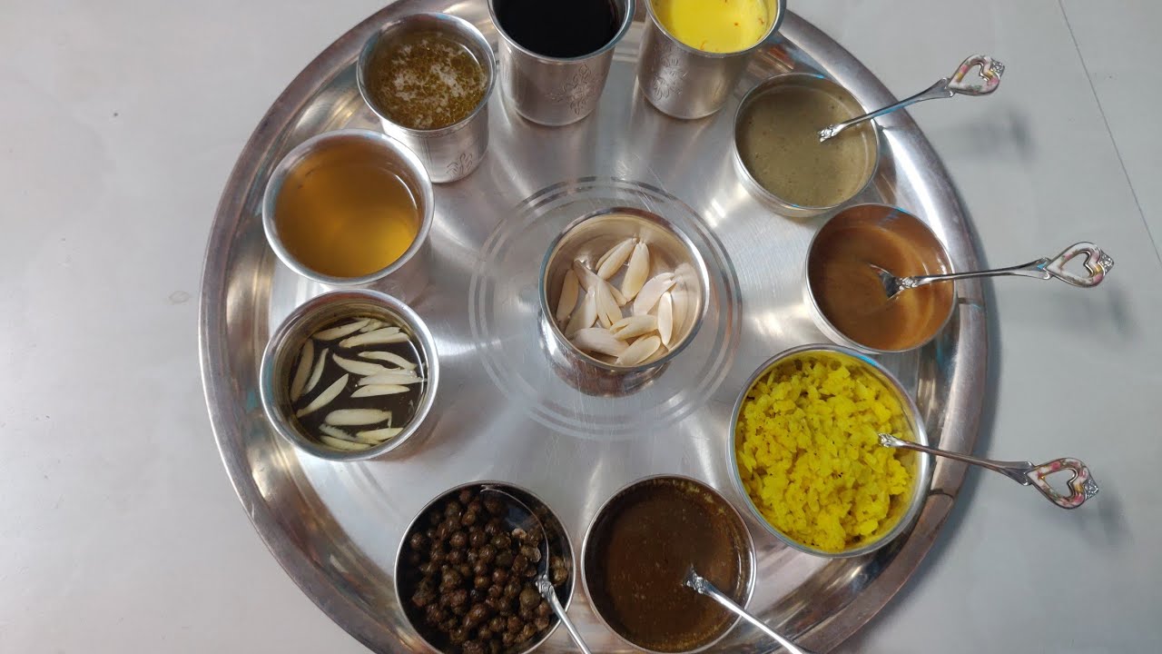 Jain Parna Thali /Paryushan Parna Thali /व्रती को क्या खिलाये /Healthy ...