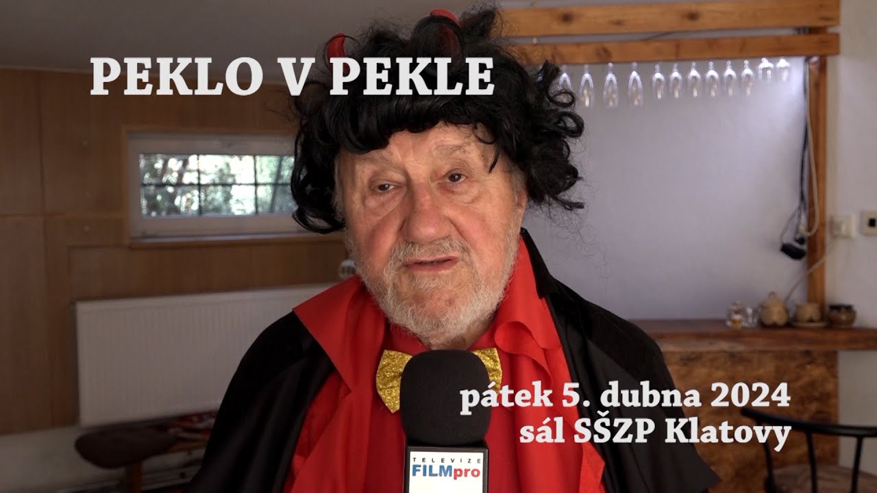 Pozvánka na divadlo Peklo v Pekle 5. 4. 2024 - YouTube