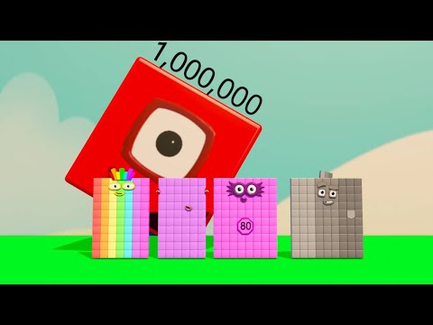 New Meta Numberblocks 1 to 800 Numberblocks Biggest Number Pattern ...