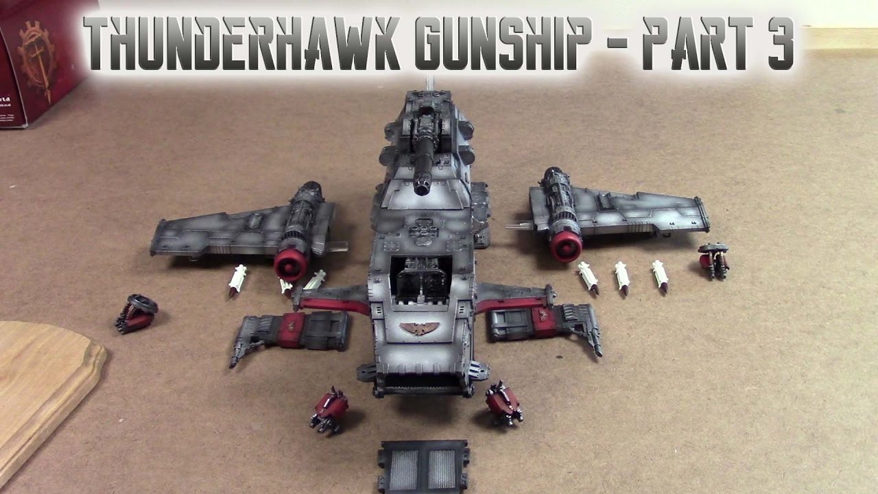 Grey Knights Forgeworld Thunderhawk Gunship - Part 3 - YouTube