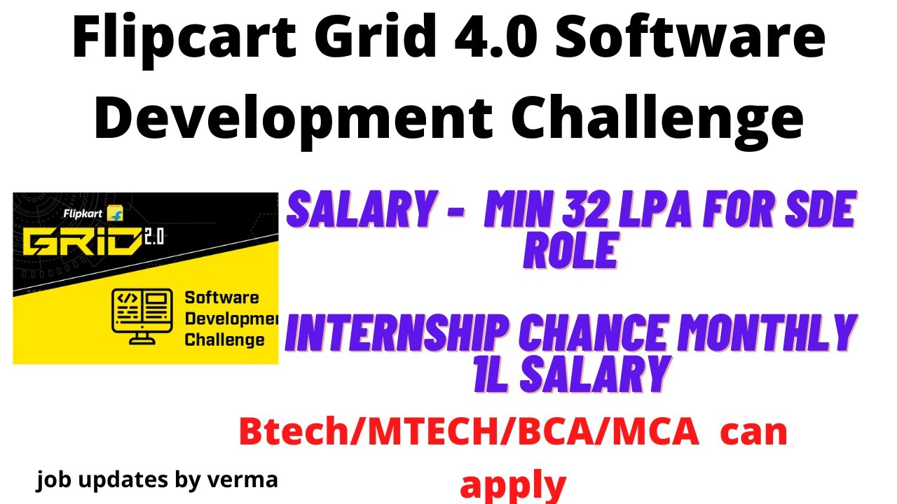 Flipcart grid challenge || Flipkart GRiD 4.0 - Software Development ...