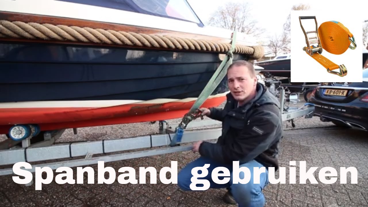 BOOT OP TRAILER VAST MAKEN - TIPS MET DE BOTEN DOKTER - YouTube