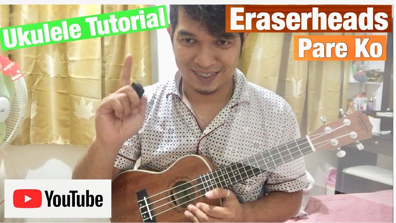 Pare ko Eraserheads|Pare ko Ukulele Tutorial - YouTube