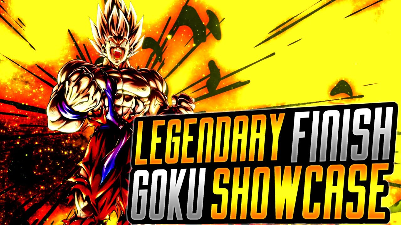 YOU FOOL! LEGENDARY FINISH ONLY! SON GOKU SHOWCASE | Dragon Ball ...