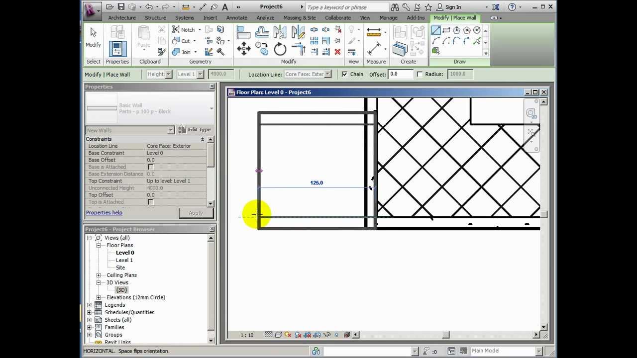 Revit Basics pt2 - partitions and columns - YouTube
