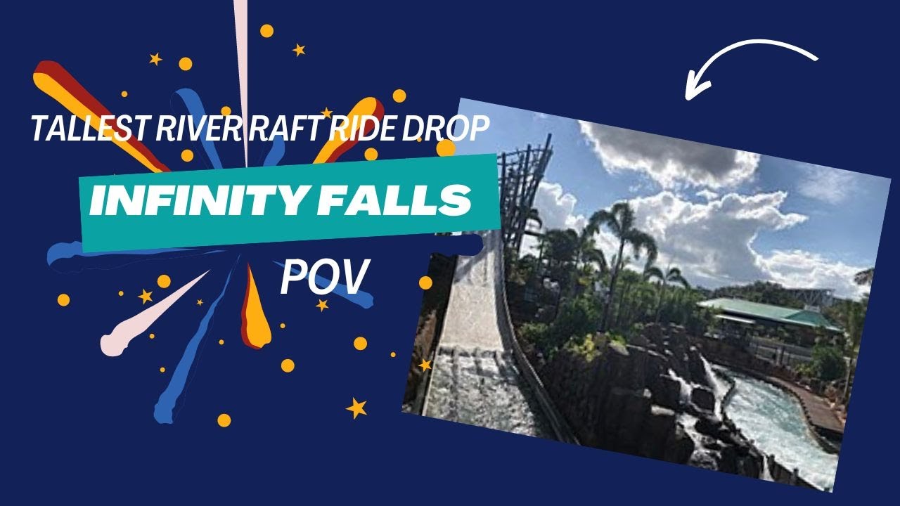 🌊 Epic Drop Alert: Infinity Falls Tallest River Raft Ride Drop SeaWorld ...