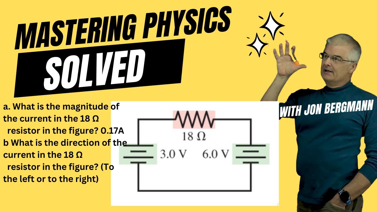 Mastering Physics 23.7 Solved! What is the magnitude of the current in ...