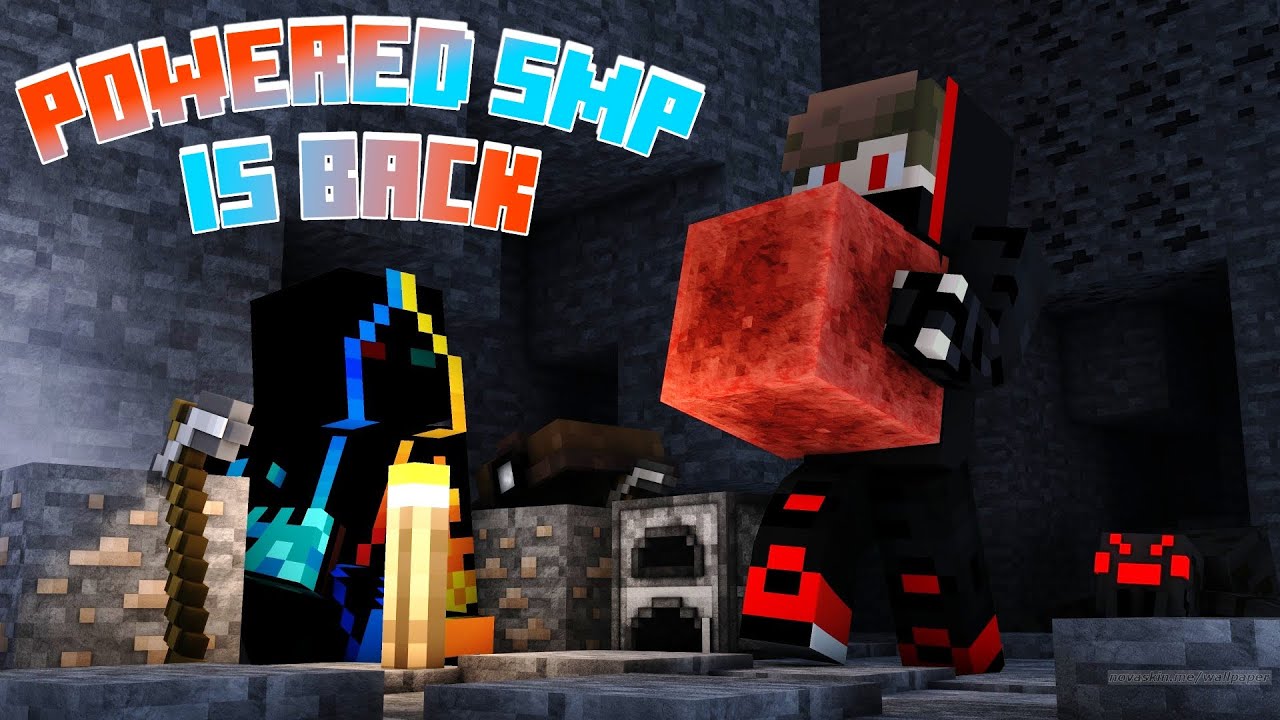 PoweRed SMP After Longtime Minecraft ! Survival Minecraft Live ...