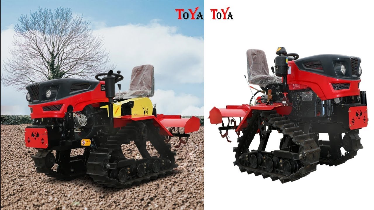 Remote Control Agricultural Mini Tiller Cultivator Machine for Paddy ...