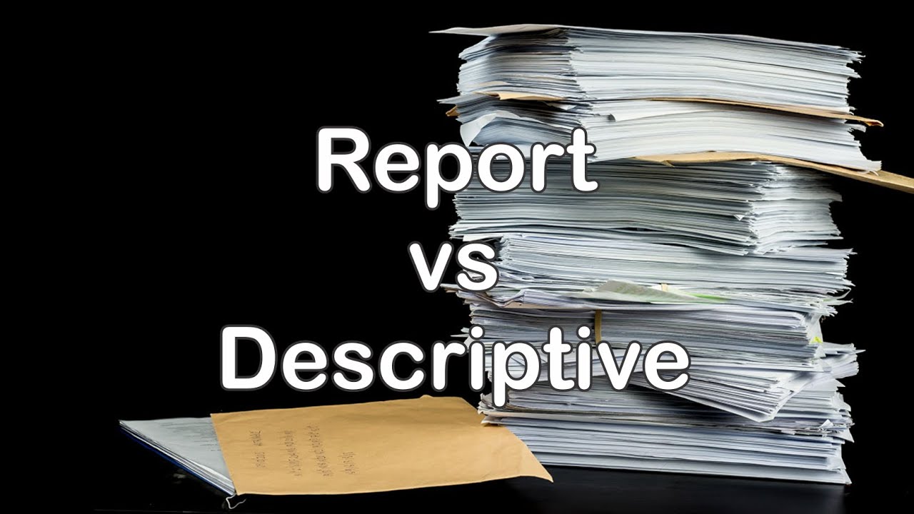 Report And Descriptive Text - YouTube