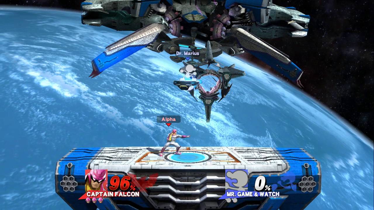 Super Smash Bros For Wii U Gameplay! - Part 51 - Captain Falcon Vs Mr ...