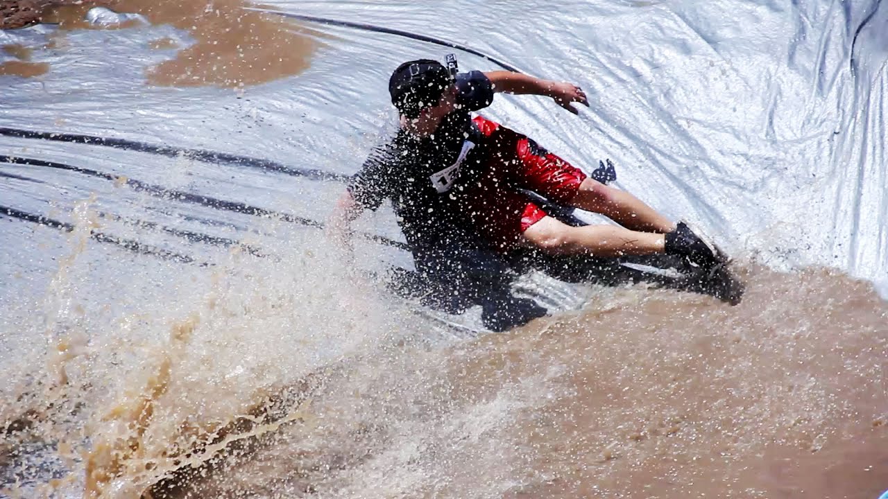 Hot and Dirty Mud Run All Obstacles - YouTube
