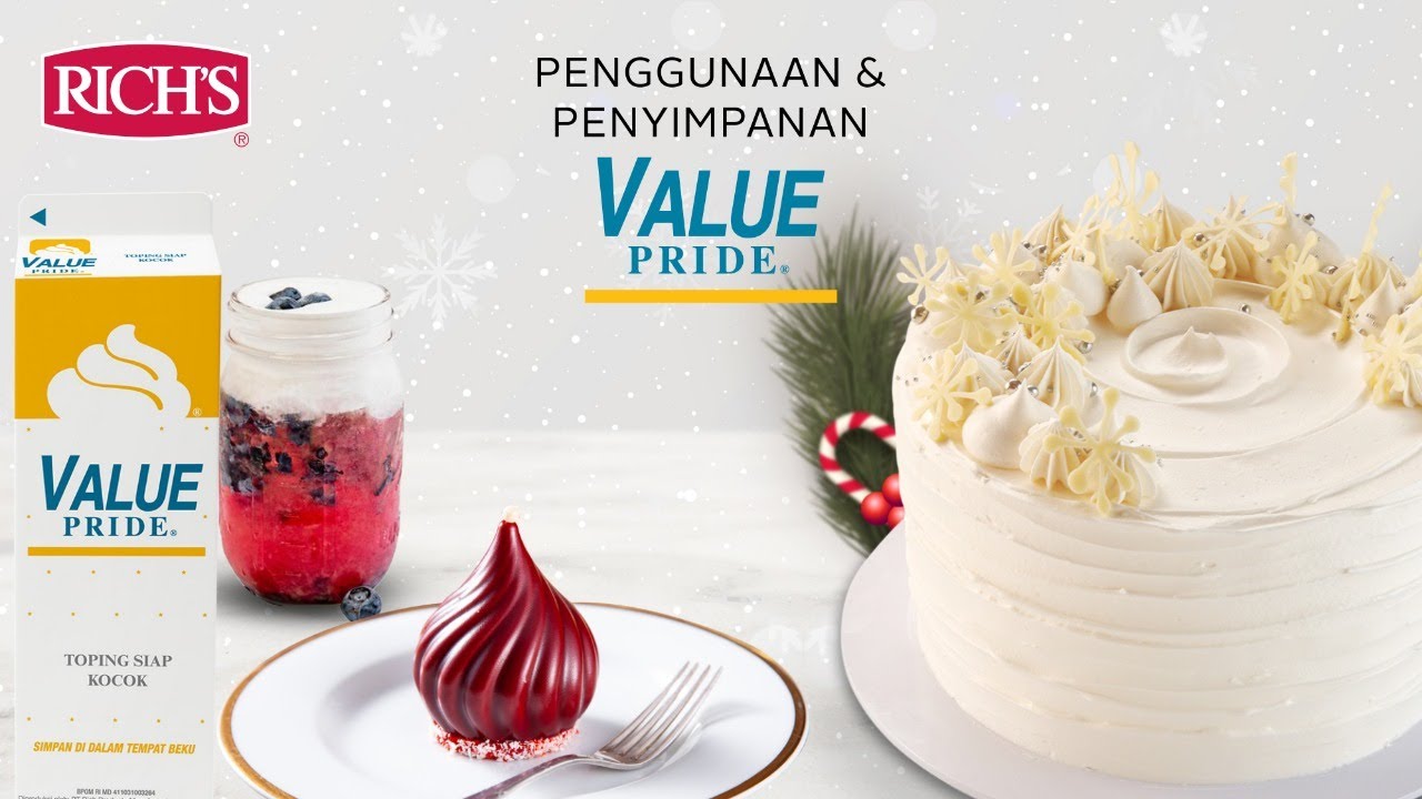 Penggunaan & Penyimpanan RICH’S VALUE PRIDE - YouTube
