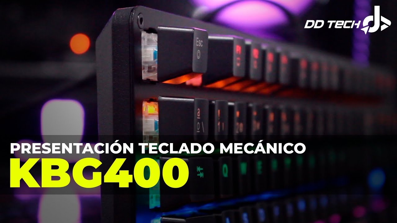Overview Game Factor KBG400 Teclado Mecánico RGB - YouTube