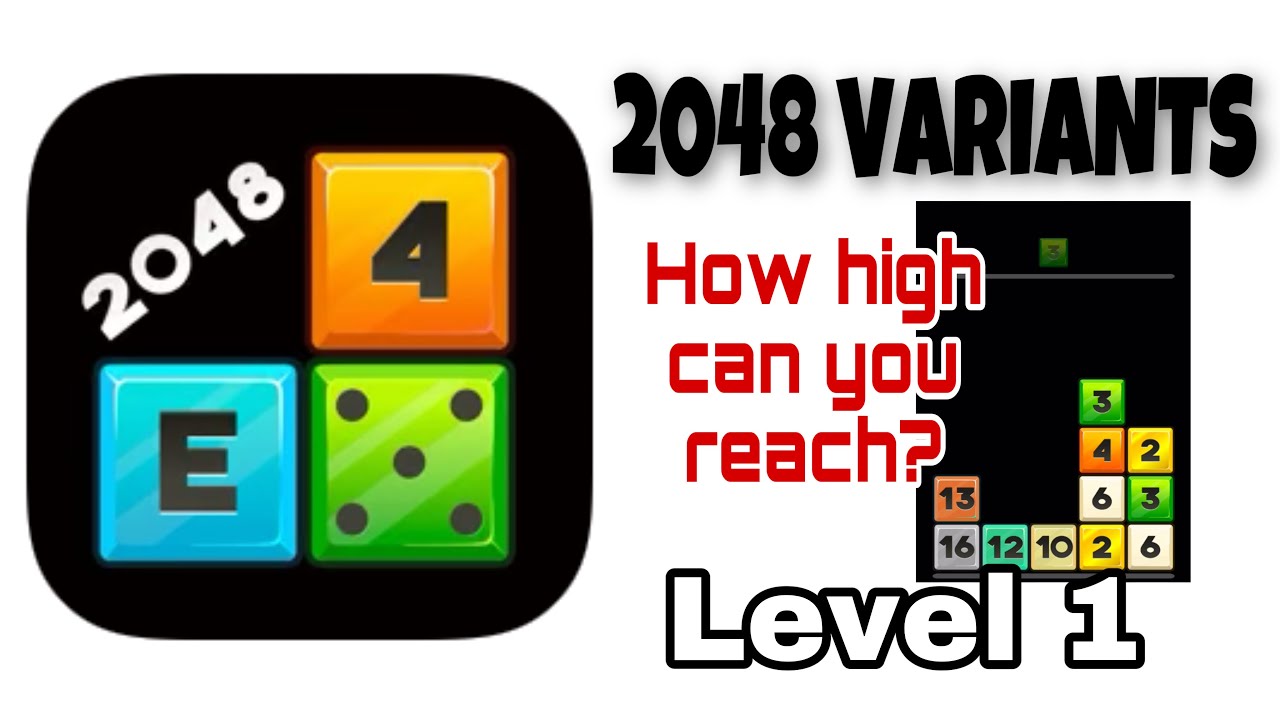 2048 Variants | Level 1 Gameplay | Reached 16 only 😑 | iOS - YouTube