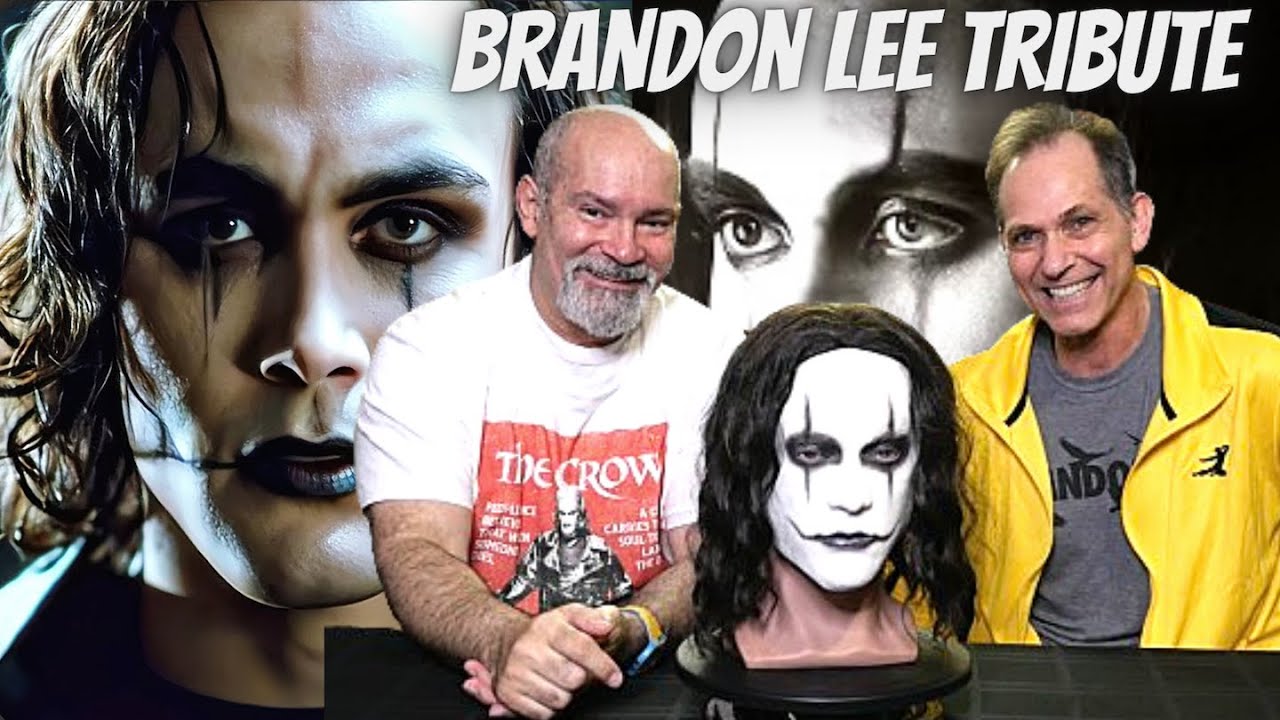 BRANDON LEE CROW Life Mask! | Brandon Bruce Lee TRIBUTE 2024! - YouTube