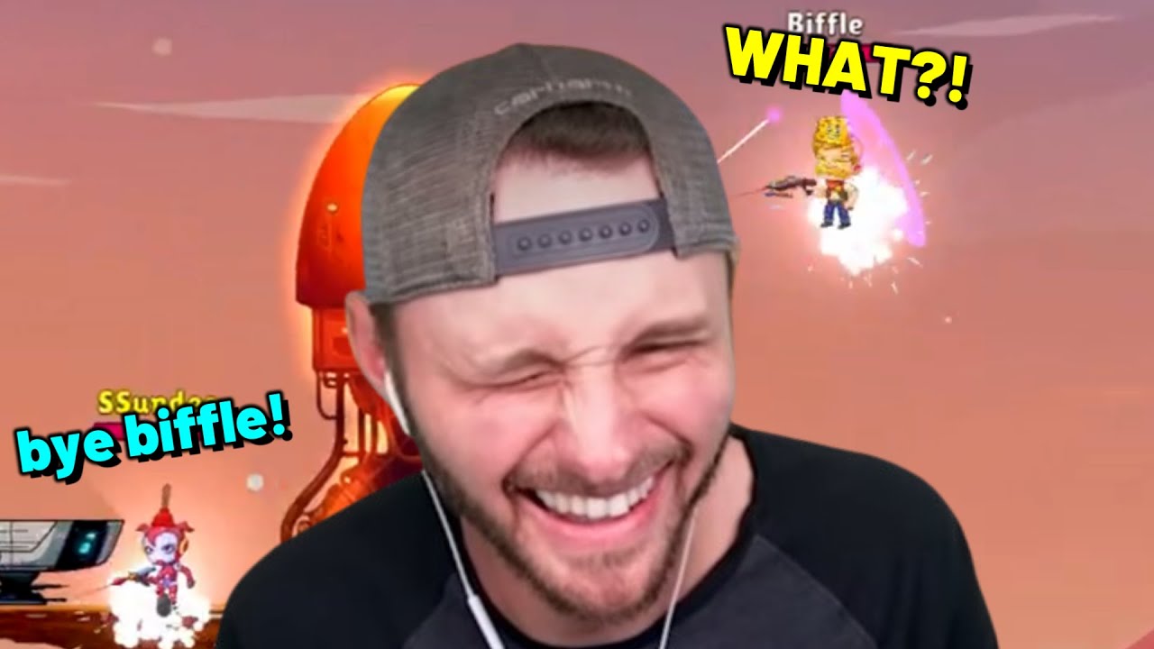SSundee teleports Biffle off the edge to kill him - YouTube