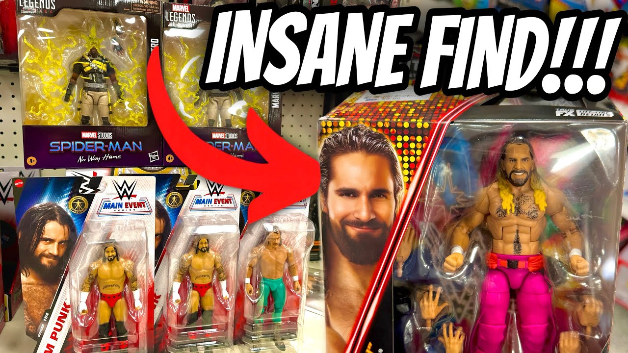 SURPRISING FINDS on WWE ACTION FIGURE Hunt at Target **NEW FINDS ...