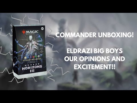 Eldrazi Incursion MTG Modern Horizons 3 Commander Deck Unboxing! Is it ...