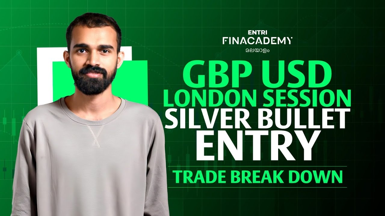 GBP USD London Session Silver Bullet Entry Trade Break Down - YouTube