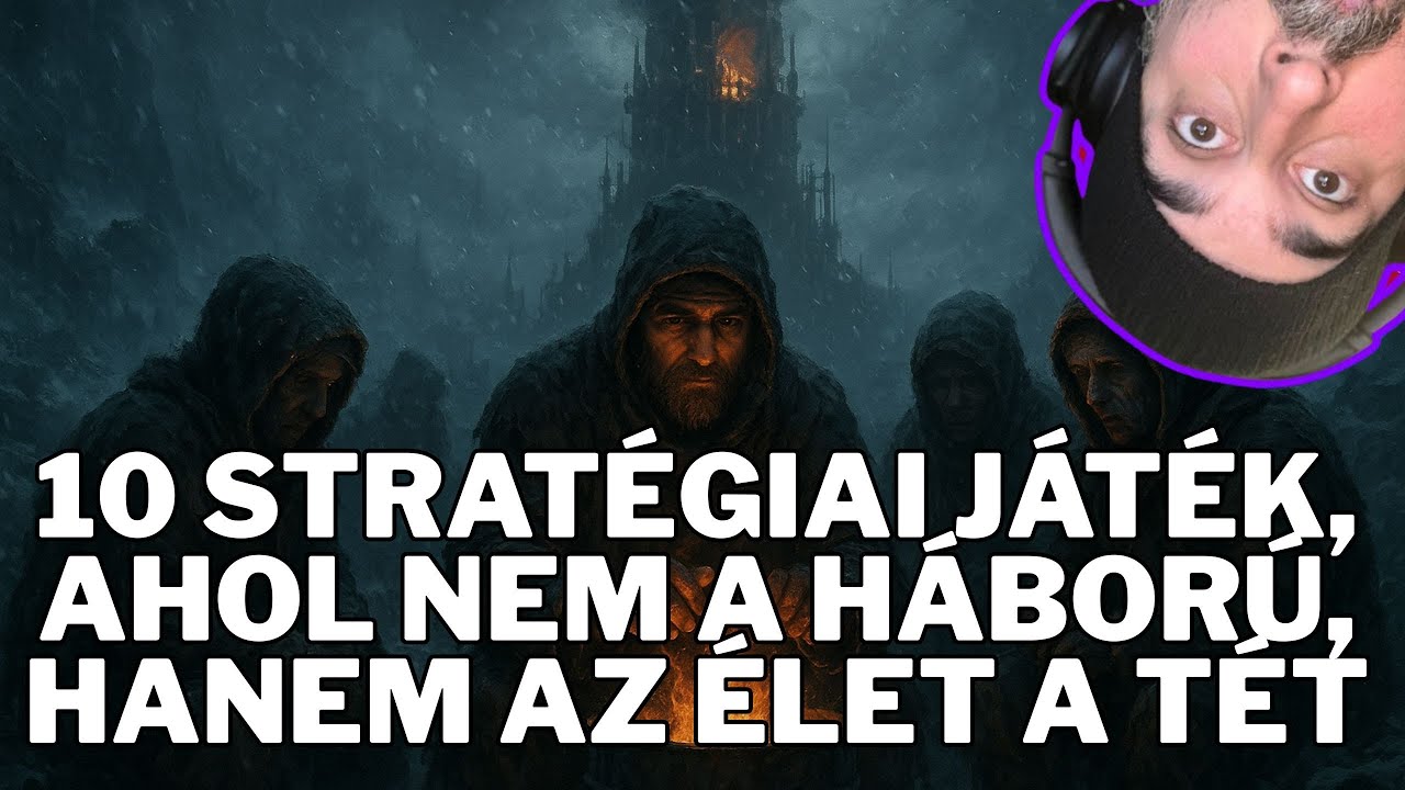 10 stratégiai játék, ahol nem a háború, hanem az élet a tét - YouTube