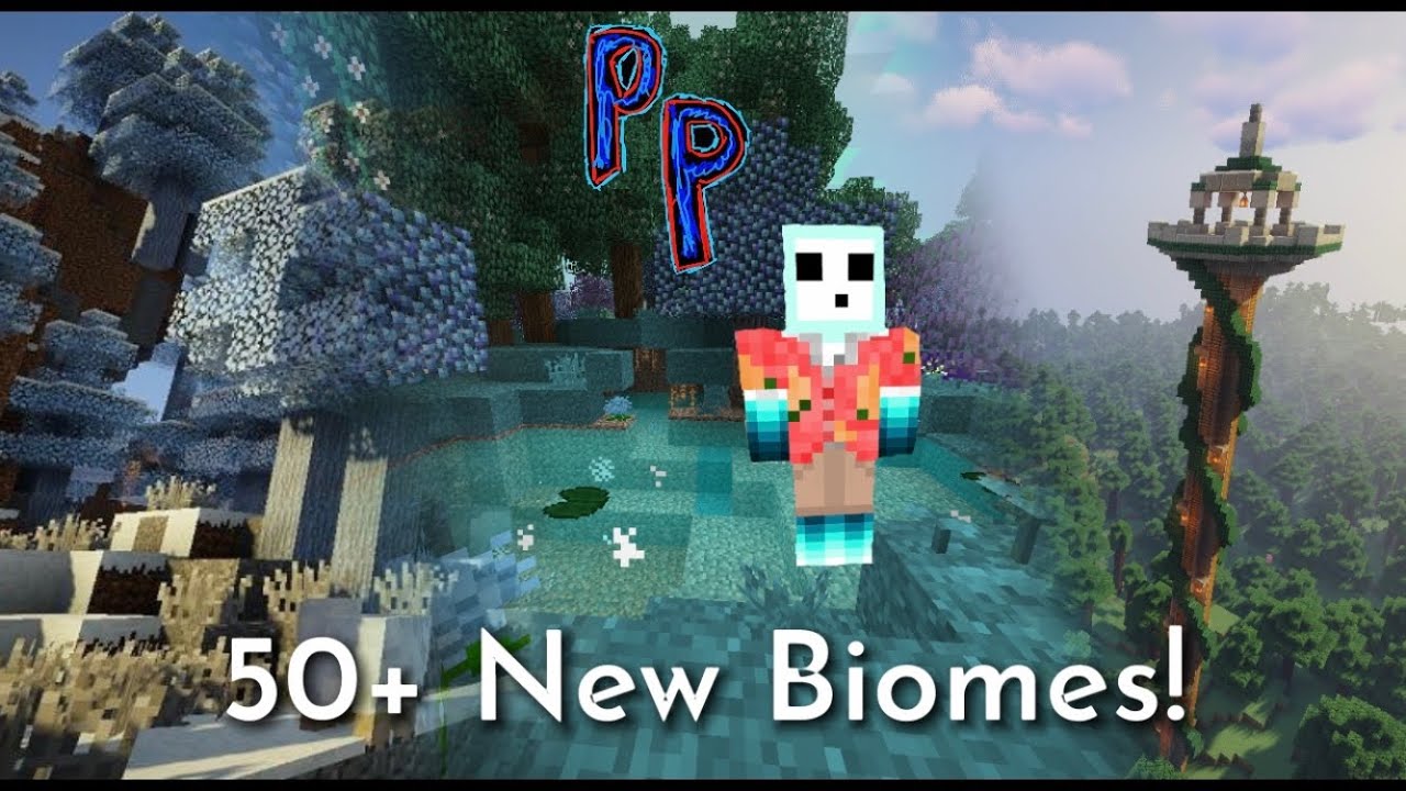 50+ New Biomes! |Minecraft Mod Showcase E4 - YouTube