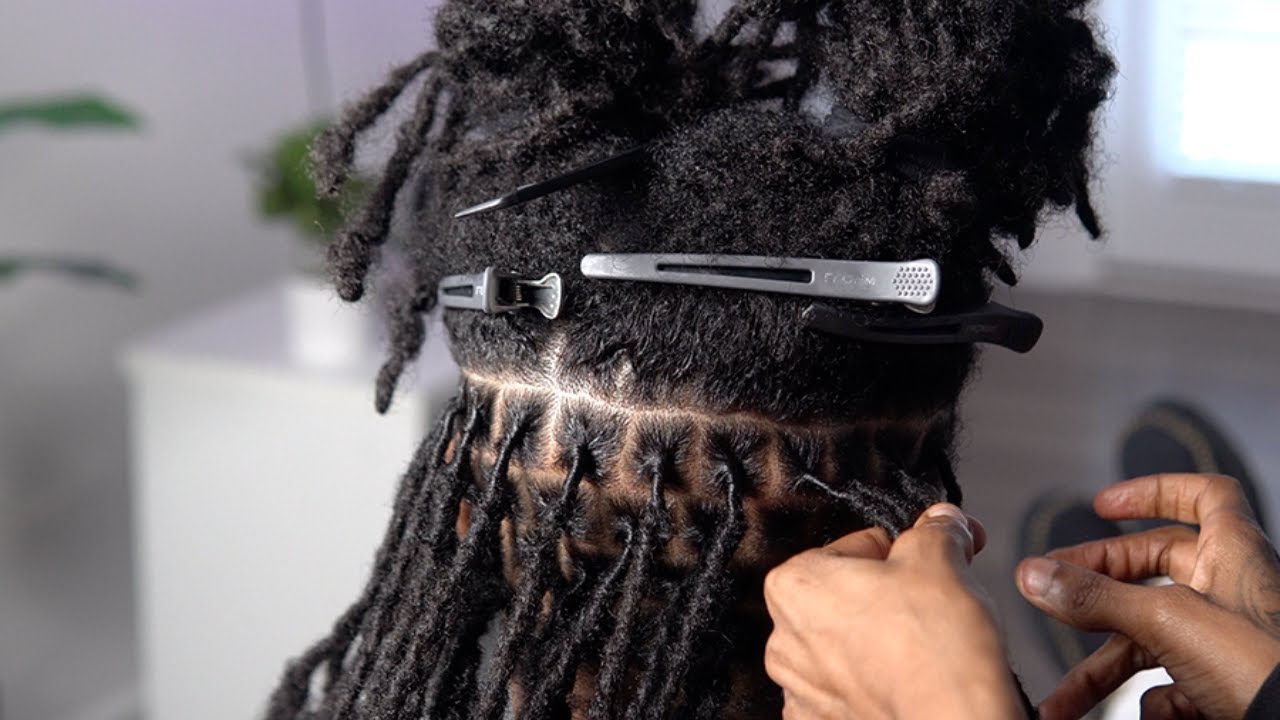 4 STRAND TWIST Dreadlock Full Transformation | Lo Fi Relaxation Vibe ...