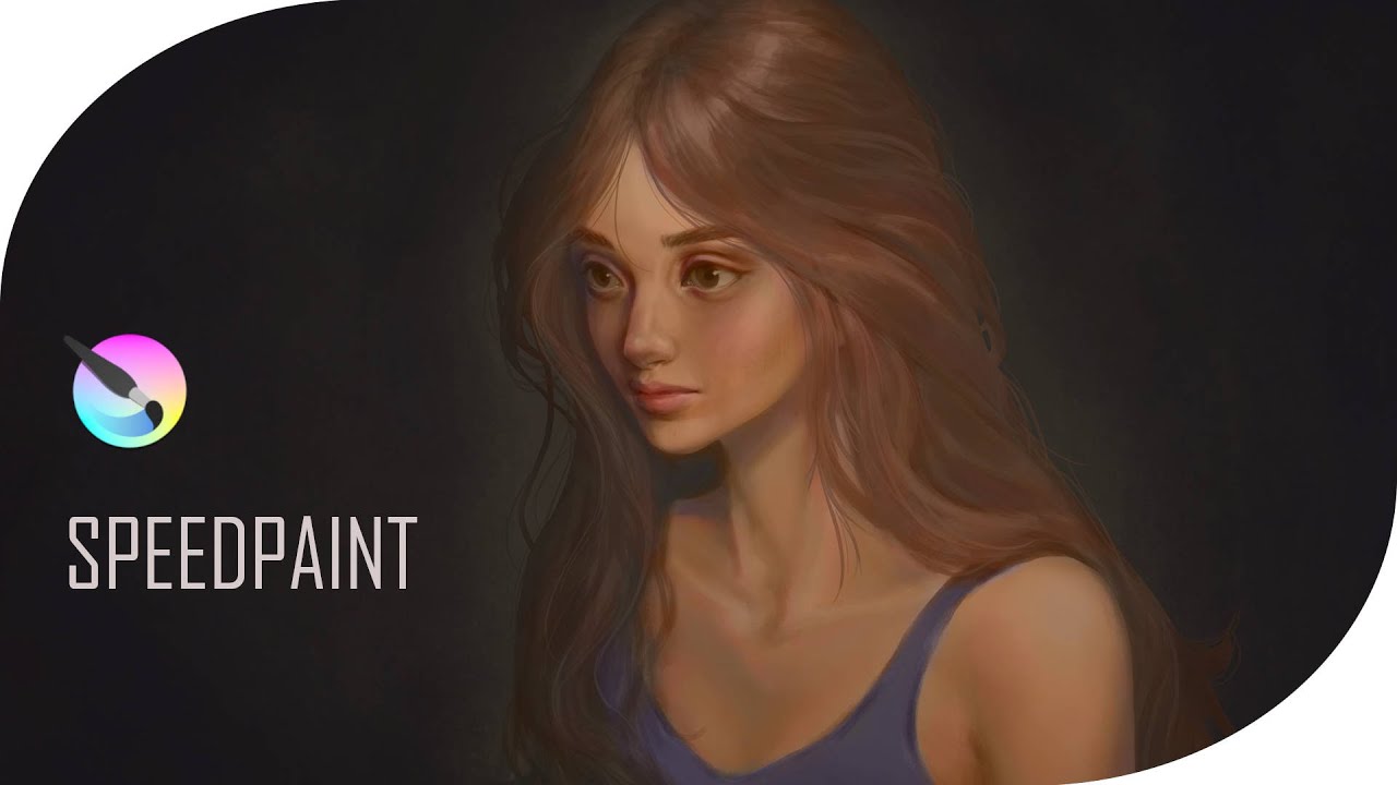 Trust the process! 🙂 Digital art painting process | Speedpaint - YouTube