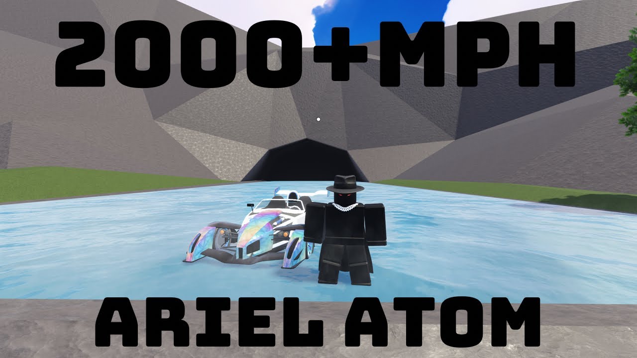 ARIEL ATOM GOES 2000+MPH -DRIVE WORLD/ROBLOX - YouTube