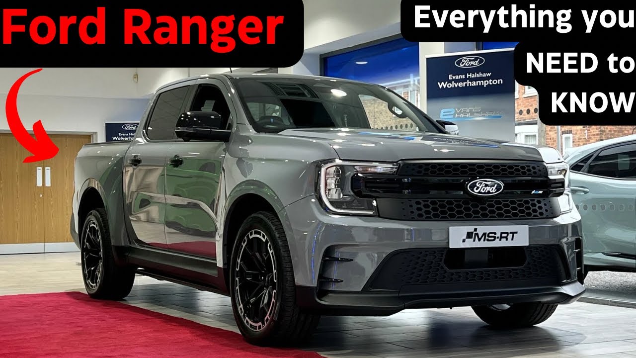 2024-2025 Ford Ranger MS-RT. All you need to know INTERIOR and EXTERIOR ...