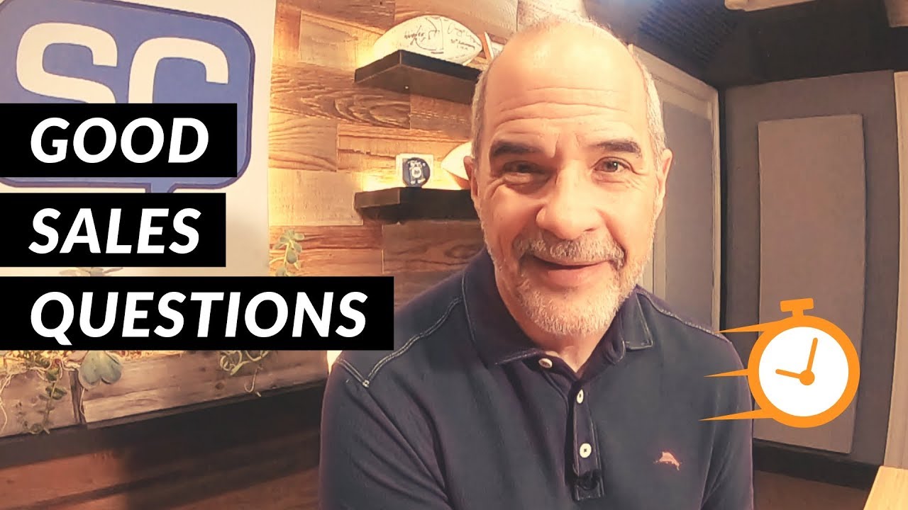 How to Ask Good Sales Questions | 5 Minute Sales Training | Jeff Shore ...