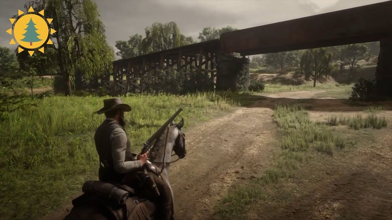 RED DEAD REDEMPTION 2 Horse Riding Ambience | Walking Ride | Manteca ...