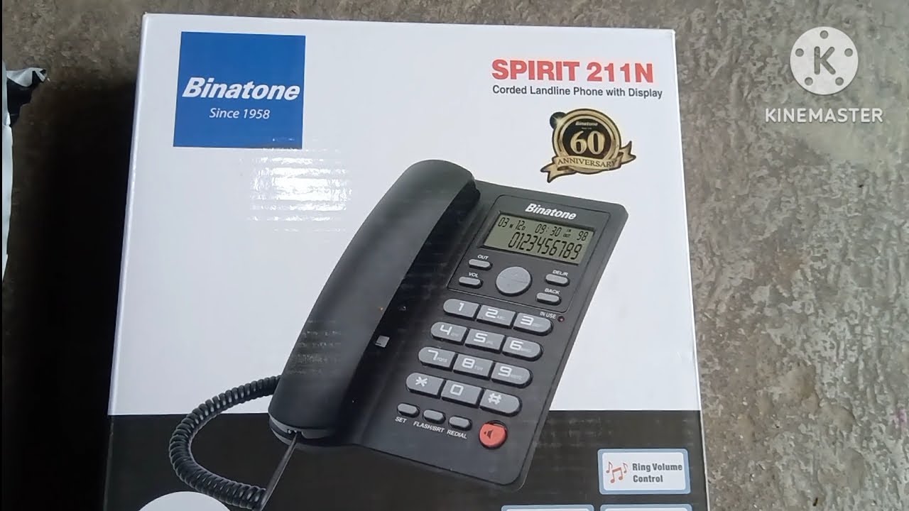 Binatone (SPIRIT 211N)TELEPHONE only 999/-rupi#telephone #telegram # ...