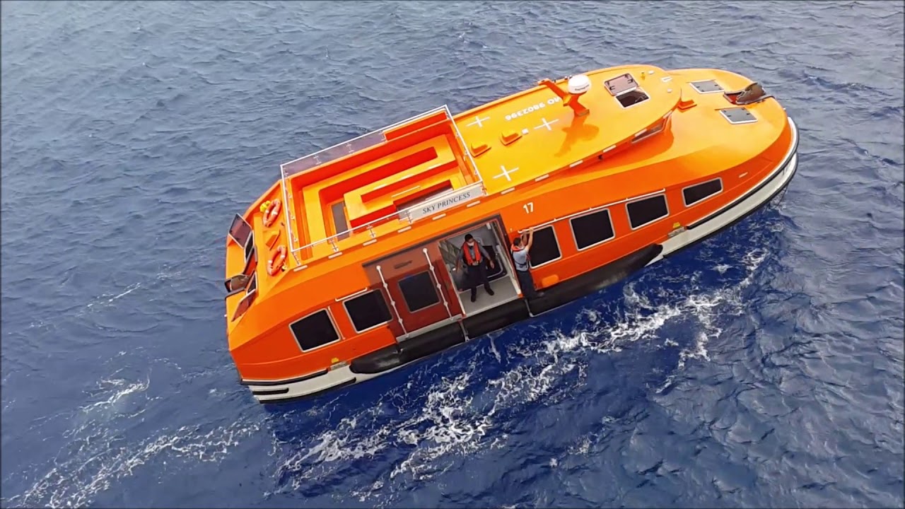 Crown Princess 3 Days Tender Operation - YouTube