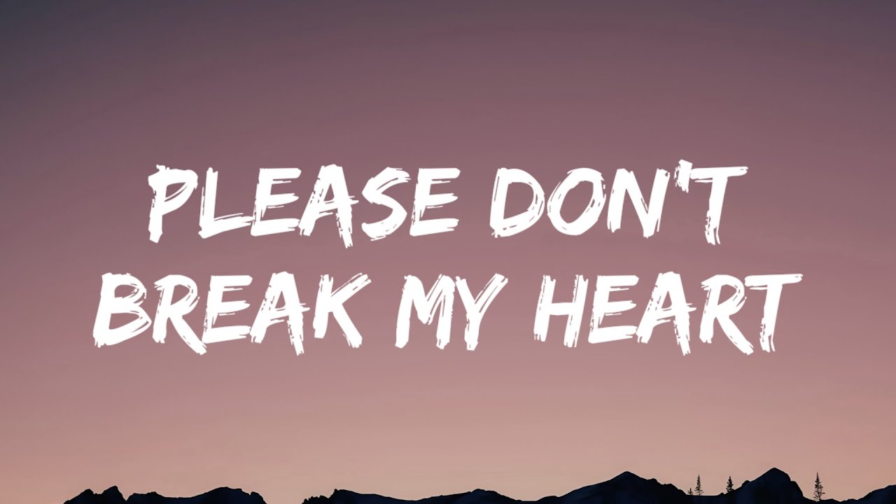 escape - Please don’t break my heart (Lyrics) - YouTube